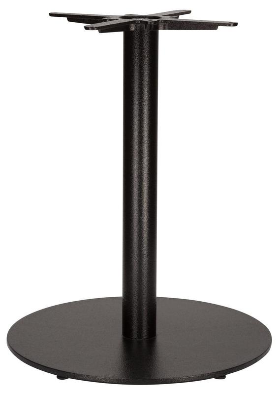 Titan Large Round Table Base - Black - GF-Trade