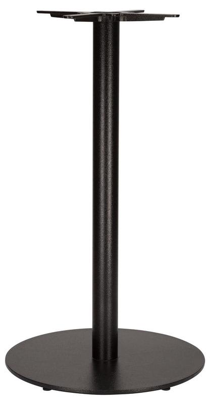 Titan Large Round Table Base - Black - GF-Trade