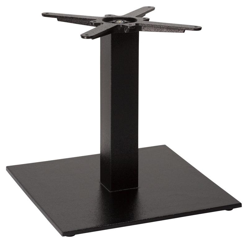 Titan Large Square Table Base - Black - GF-Trade