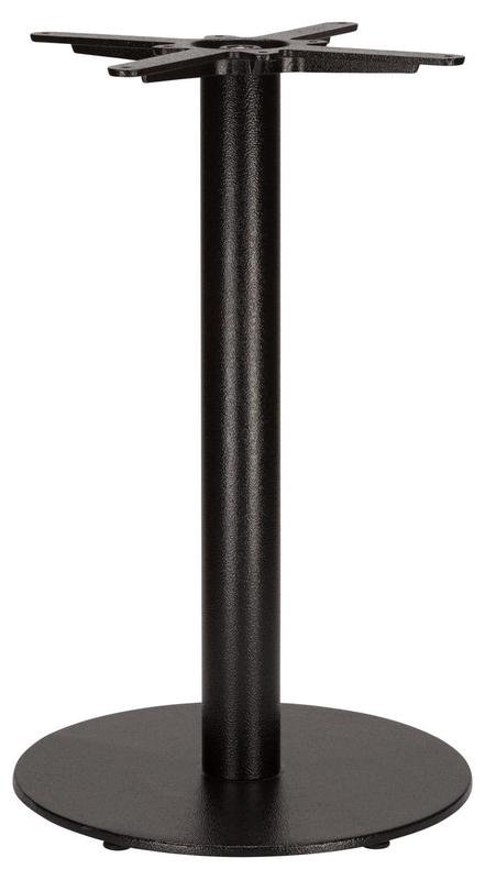 Titan Small Round Table Base - Black - GF-Trade