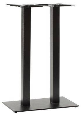 Titan Rectangular Twin Table Base - Black - GF-Trade